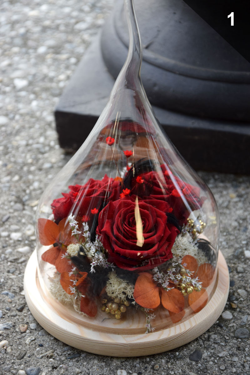 Rose éternelle - Carré Roses fleuriste à Bordeaux